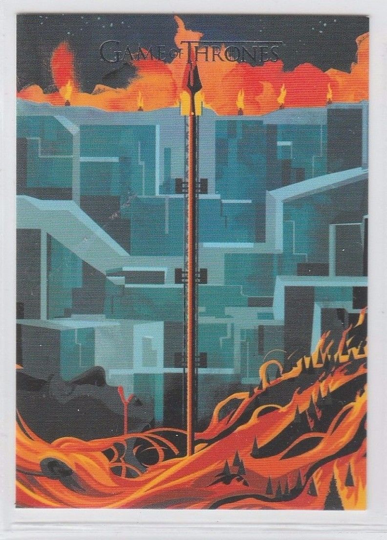 GAME OF THRONES SEASON 5 Beautiful Death Art CARD BD39 -- Antique Price ...