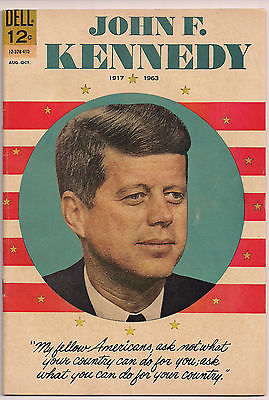 John F. Kennedy 1964 Dell Comic Book -- Antique Price Guide Details Page