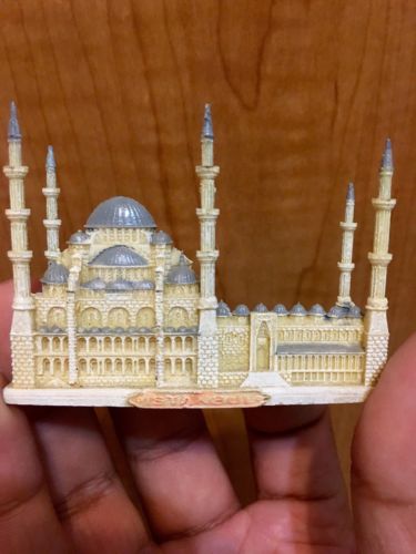 Istanbul Blue Mosque Replica Fridge Magnet "collectible" Gift ...