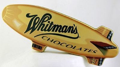 Nice Whitman Chocolates blimp tin -- Antique Price Guide Details Page