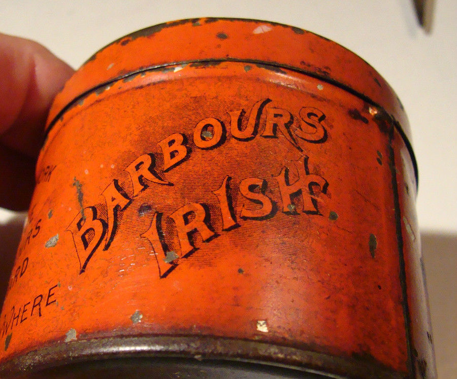 Vintage Barbours Irish Threads Flax Dispensing Tin Very Collectible ...