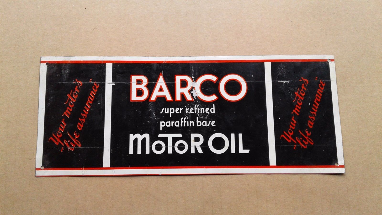 BARCO Motor Oil Metal Sign Gas Station Lube Farm car tractor life ...