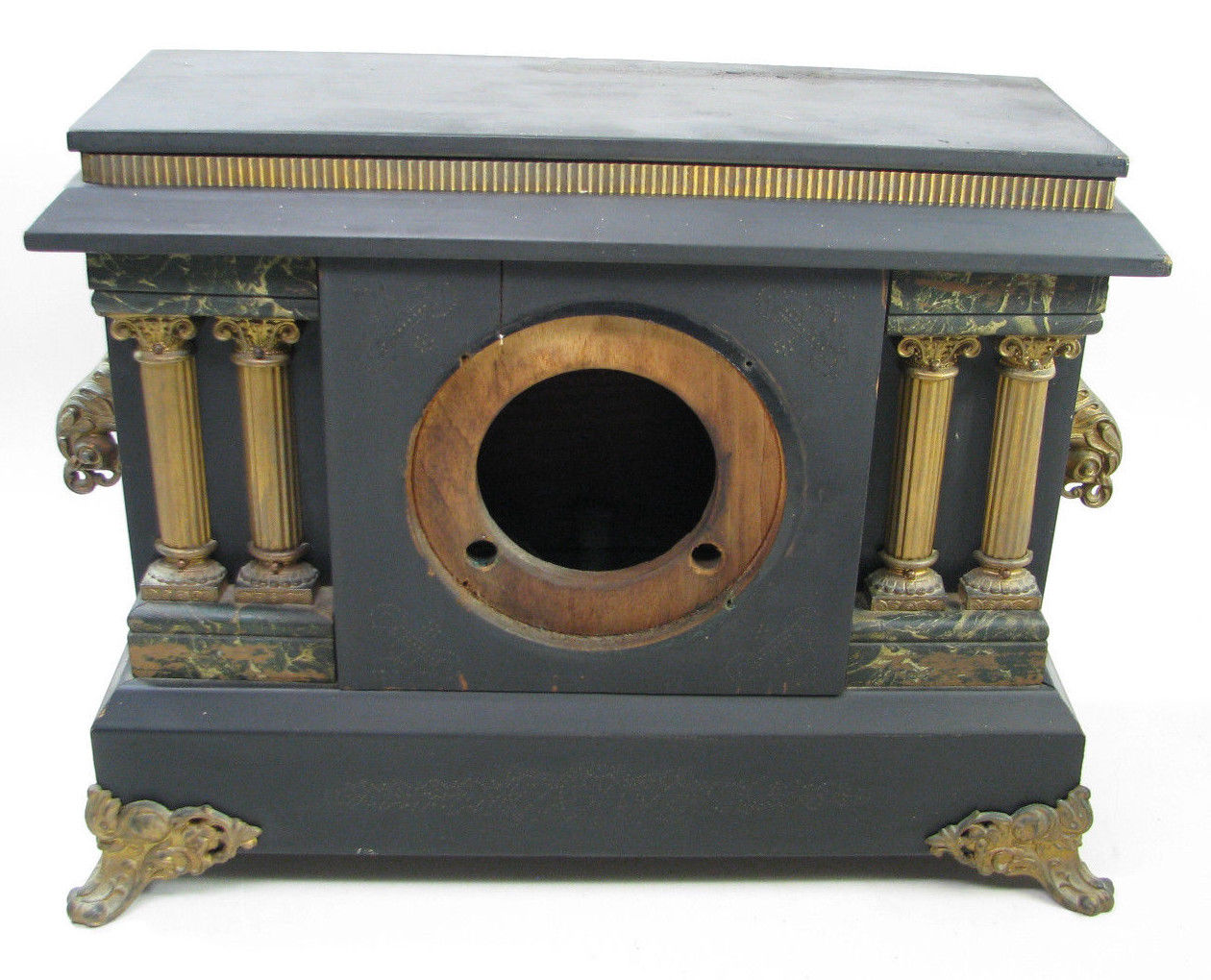 ANTIQUE INGRAHAM MANTEL CLOCK CASE PARTS REPAIR -- Antique Price Guide ... ANTIQUE INGRAHAM MANTEL CLOCK CASE PARTS REPAIR -- Antique Price Guide ...