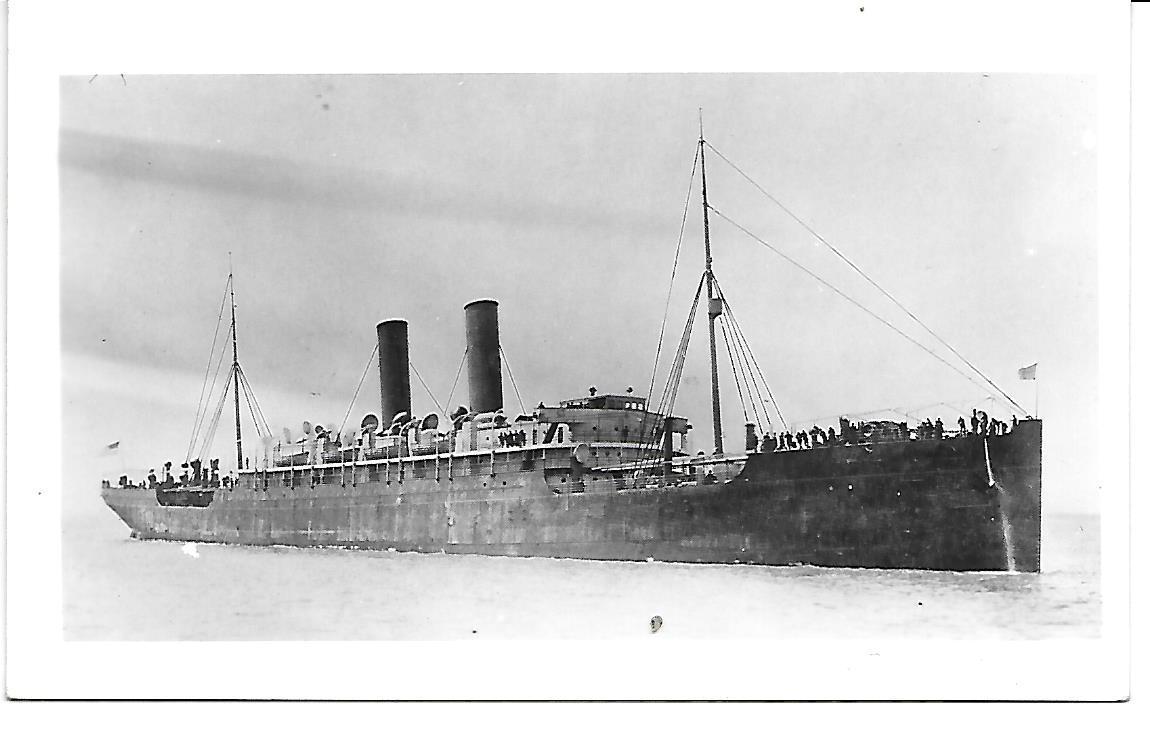 SS KOREA ROYAL MAIL LINE SHIP OCEAN LINER REAL PHOTO postcard #70 ...