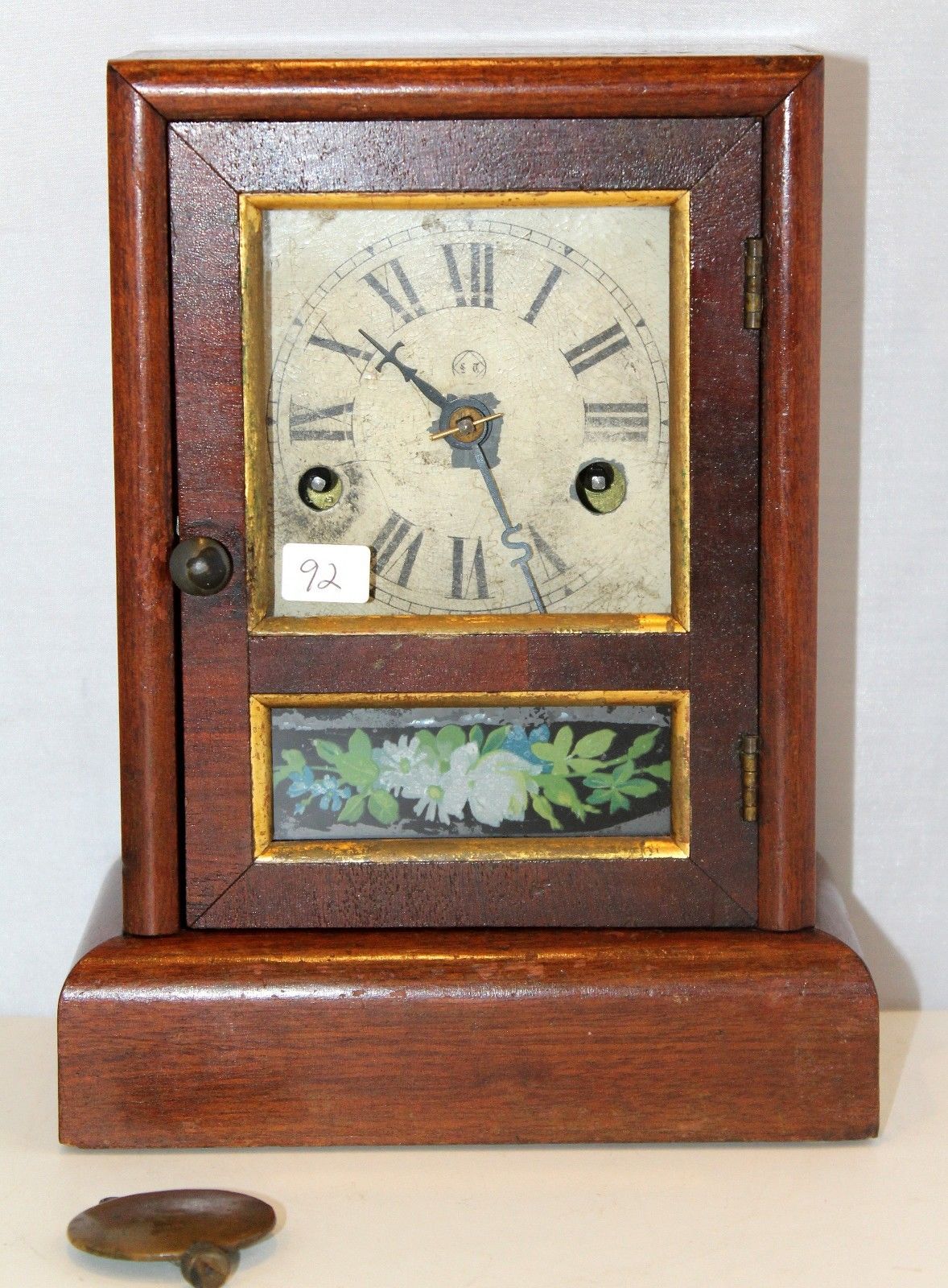 92 Antique Seth Thomas Miniature Flat Top Cottage Clock To Restore 1870s Antique Price
