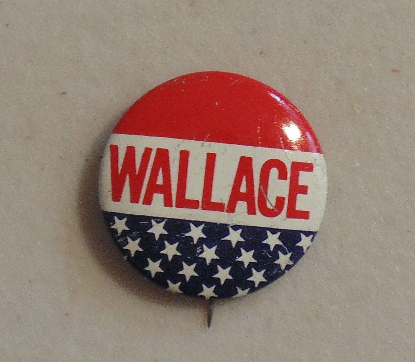 George Wallace 1968 campaign pin button political -- Antique Price ...