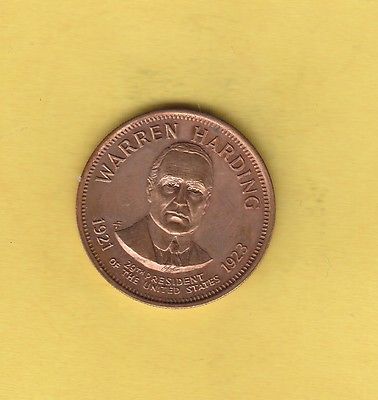 Presidential Token Warren Harding 1921-1923 -- Antique Price Guide ...