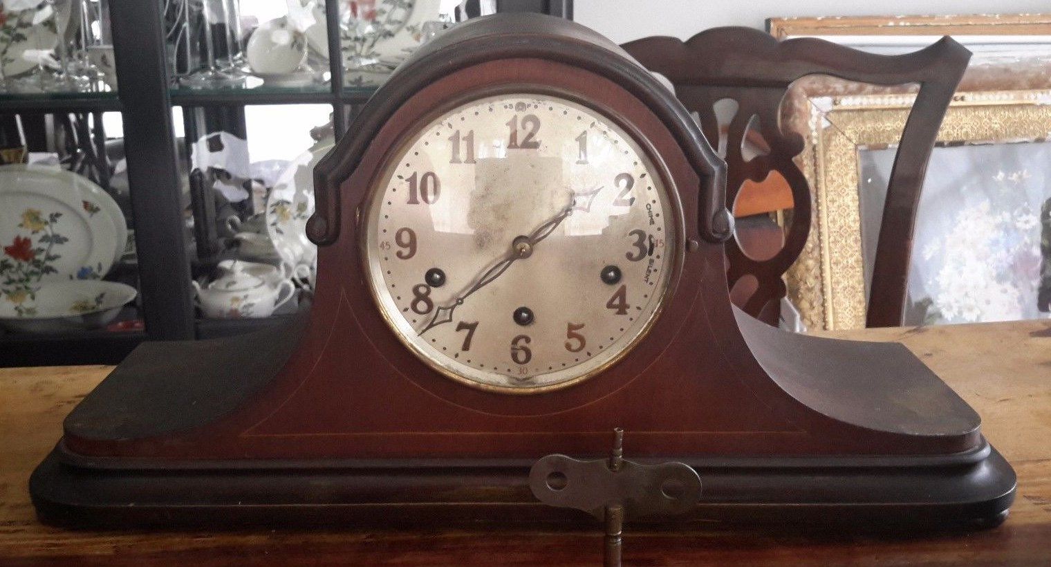 Vintage Antique Junghans Wurttemberg Westminster Chime Mantle Clock ... Vintage Antique Junghans Wurttemberg Westminster Chime Mantle Clock ...