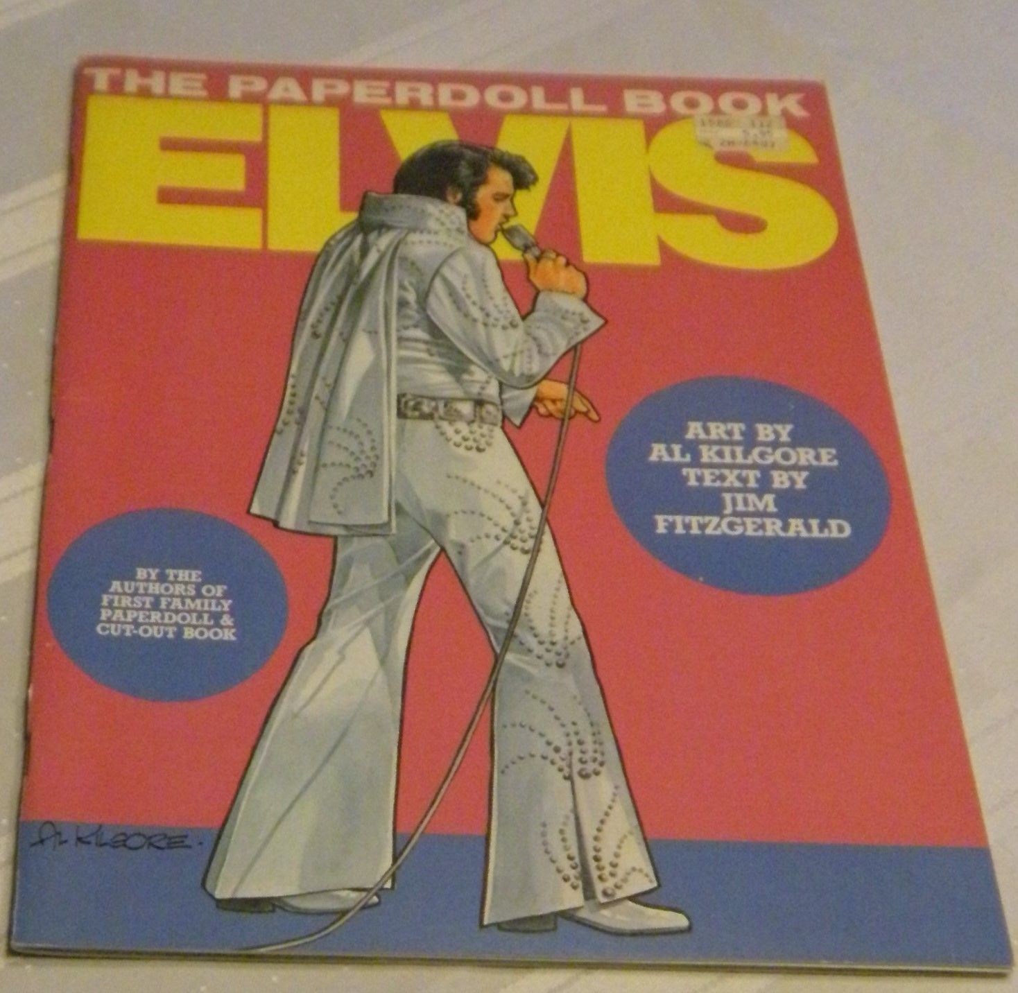 Vintage Elvis Presley The Paperdoll Book Uncut New Antique Price