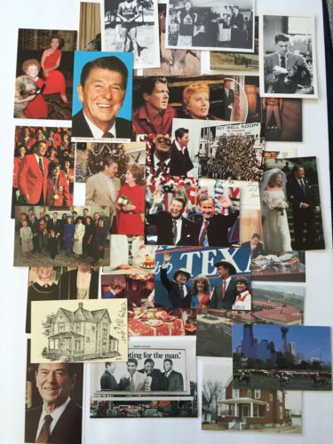 Lot of 31 President Ronald & Nancy Reagan Political Postcards ...