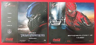 Transformers & Spider-Man 3 Movie Pop Corn Boxes by GSC Cinema Coca ...