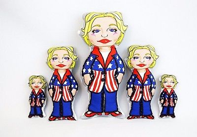Hillary Clinton 10" DOLL Politician Commemorative American Girl ...