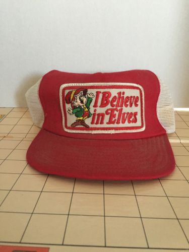 Vintage Keebler Elves Trucker SnapBack Hat Made In USA -- Antique Price ...