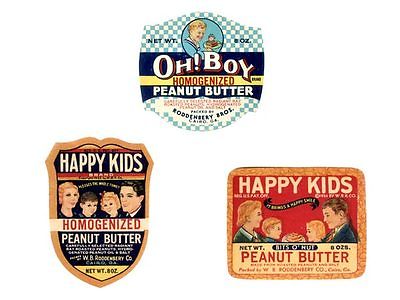 Georgia Vintage Peanut Butter Labels -- Antique Price Guide Details Page