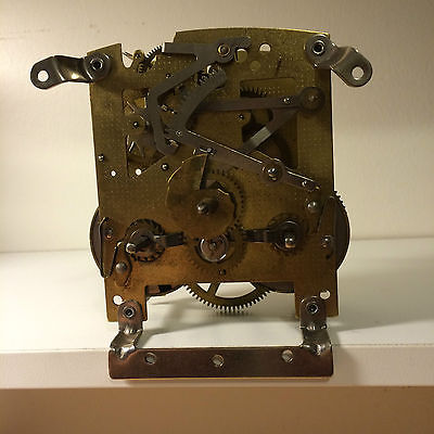 A CLEAN SMITHS ENFIELD STRIKING MANTEL CLOCK MOVEMENT WORKING ...
