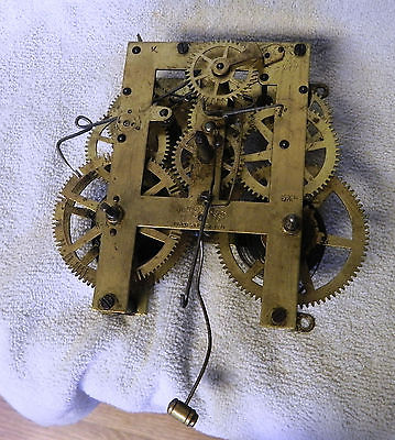 ANTIQUE WATERBURY CLOCK MOVEMENT -- Antique Price Guide Details Page