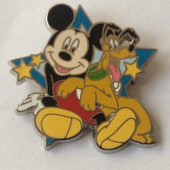 Disney Mickey Mouse My First Pin Trading Starter Set Mickey Mouse
