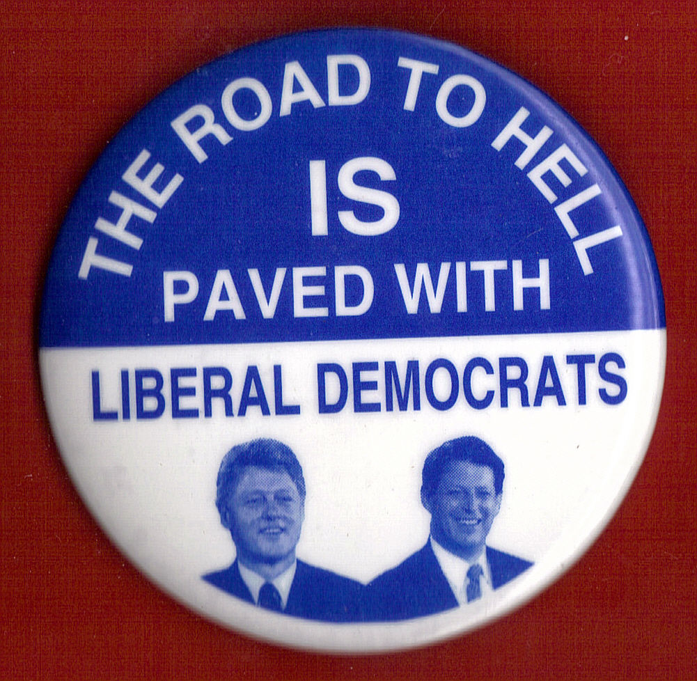 1996 Anti Bill Clinton/Al Gore 3" - "The Road To Hell" Satirical ...