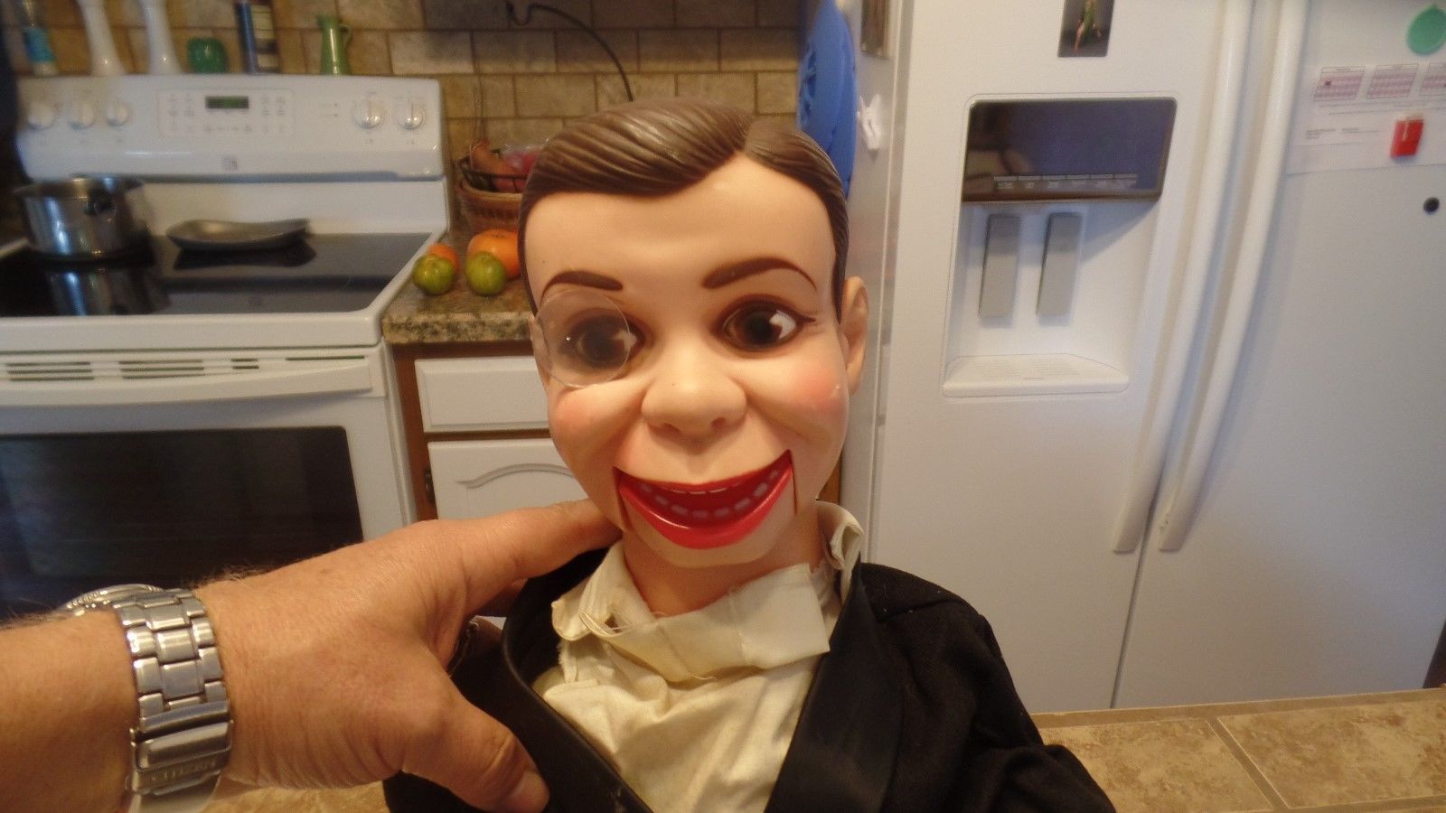 Juro Novelty Co.1968 Charlie McCarthy Ventriloquist Dummy- Doll Parts ... Juro Novelty Co.1968 Charlie McCarthy Ventriloquist Dummy- Doll Parts ...