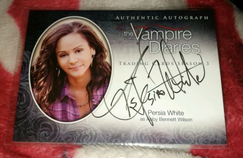 The Vampire Diaries Season 3: Persia White as 'Abby Bennett' Autograph ...