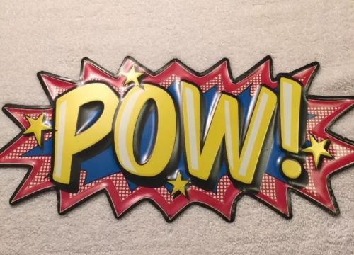 Marvel POW! Metal Sign -- Antique Price Guide Details Page