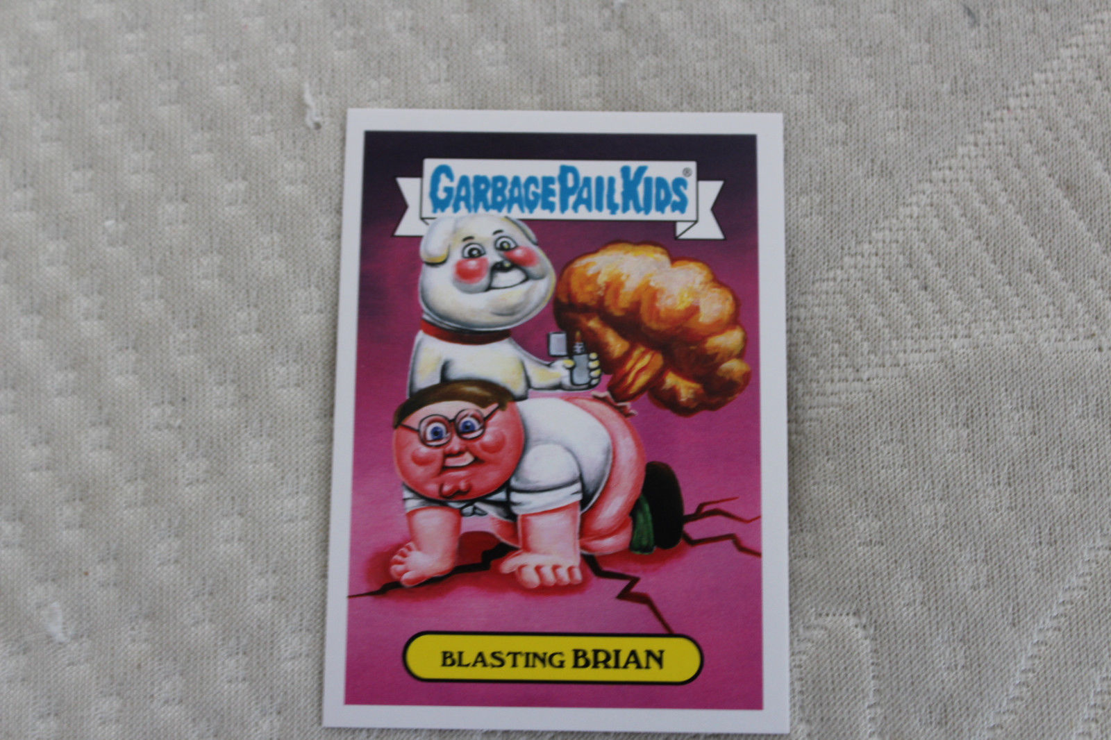 2016 GPK GARBAGE PAIL KIDS PRIME SLIME TRASHY BLASTING BRIAN exclusive ...