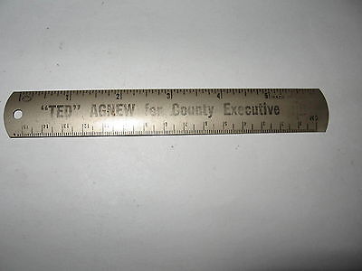 Nixon's Vice President Spiro Ted Agnew Campaign Ruler Baltimore County ...