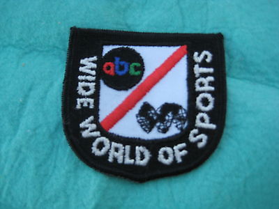 Vintage ABC Wide World Of Sports Patch 3 1/4" X 3" -- Antique Price ...