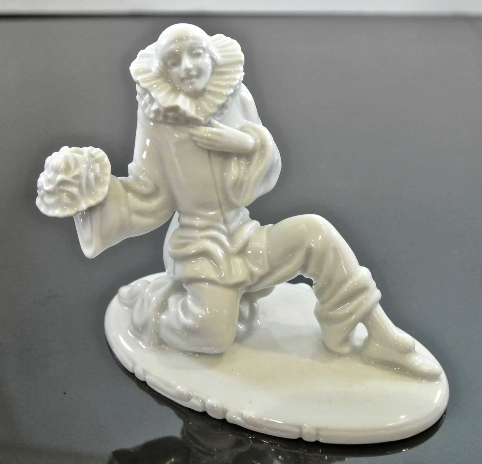 Rosenthal Art Deco Holzer Defanti Pierrot Blanc de Chin 1921 -- Antique ... Rosenthal Art Deco Holzer Defanti Pierrot Blanc de Chin 1921 -- Antique ...
