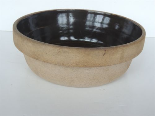 Vintage Cook rite stoneware Pottery mixing bowl baking dish 10 ...