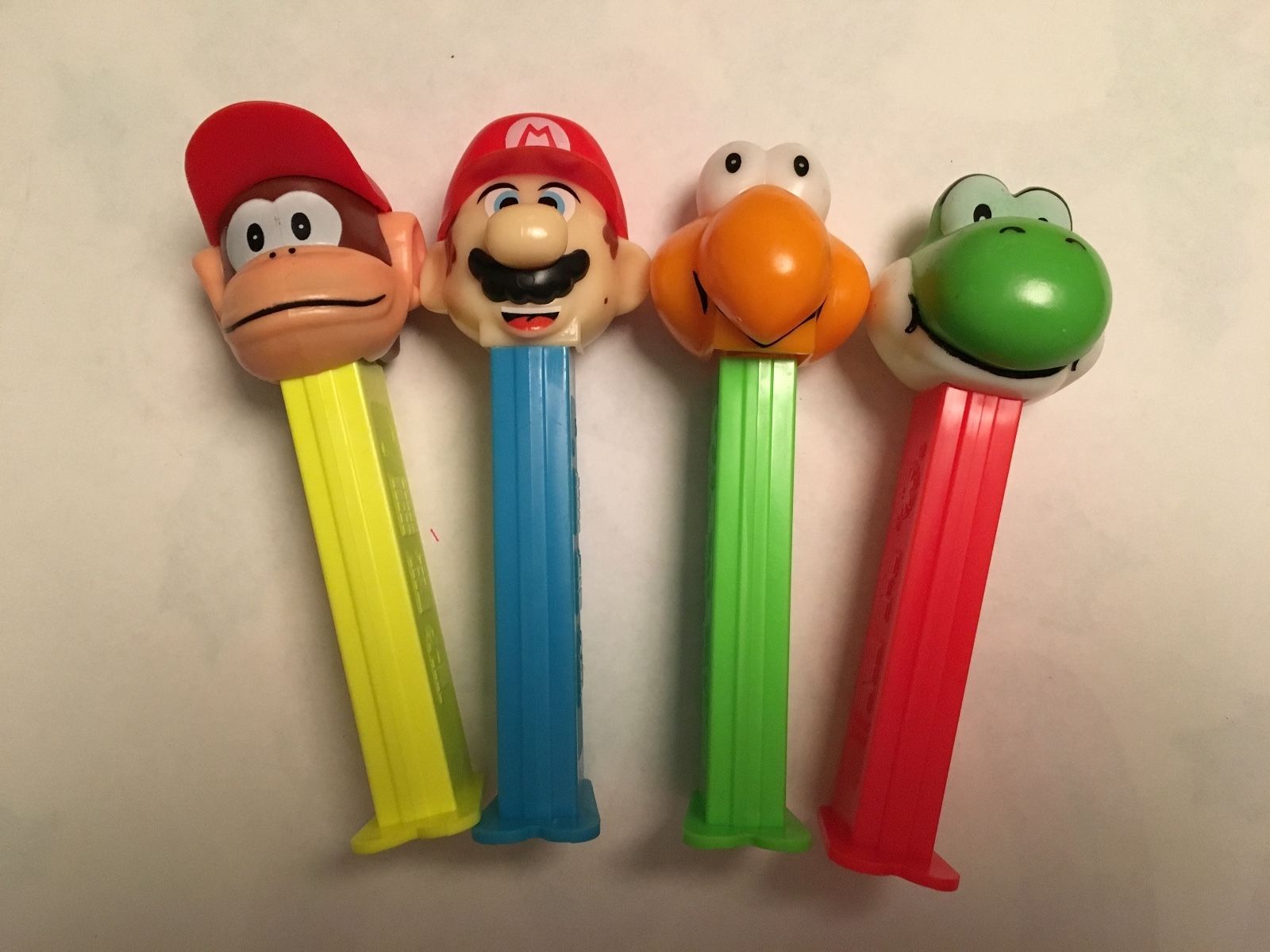 Set 4 Pez Spender Nintendo Super Mario Candy Dispenser Antique Price