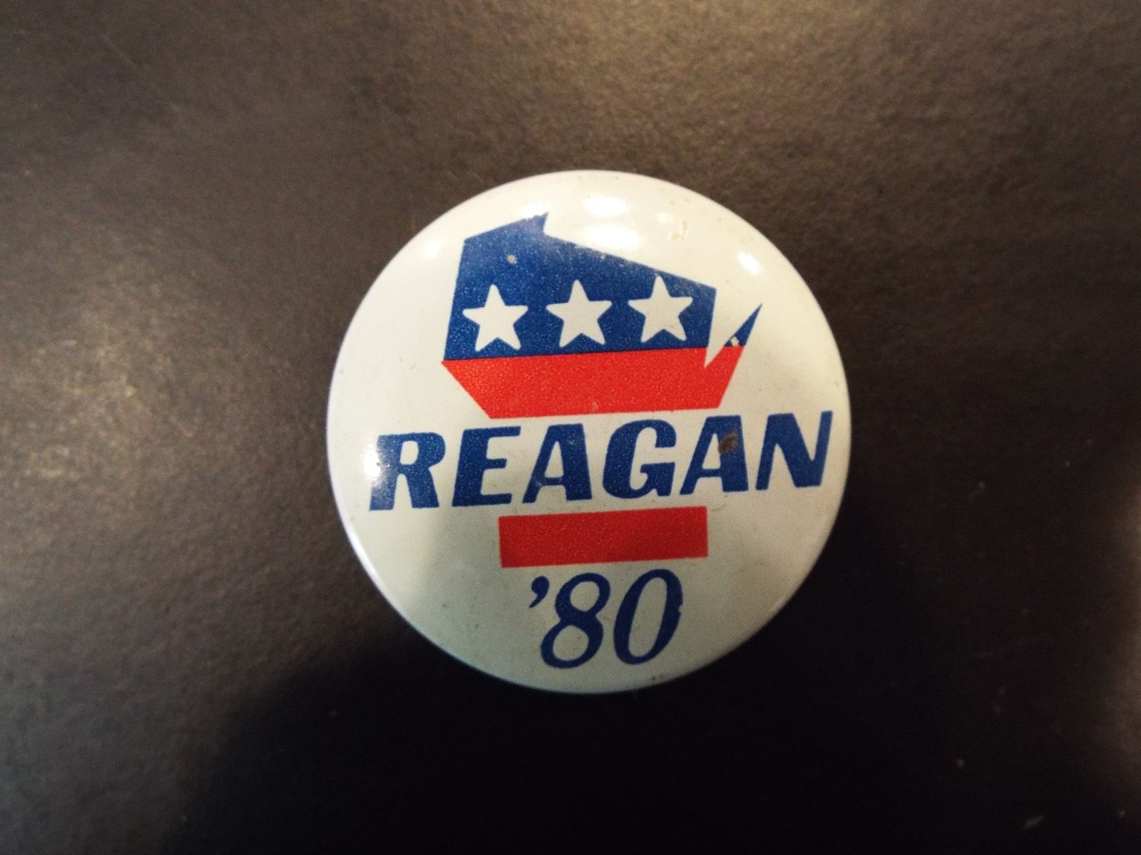 "Reagan ''80" Ronald Reagan Presidential Campaign Button 1980 ...