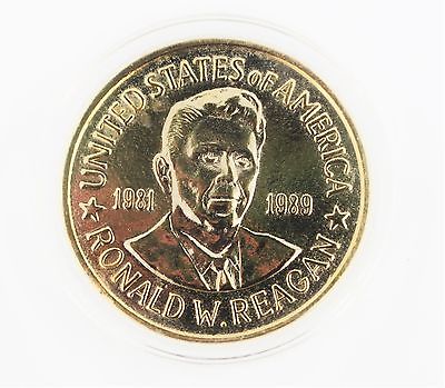 Ronald Reagan Commemorative Coin Token 1981-1989 -- Antique Price Guide ...