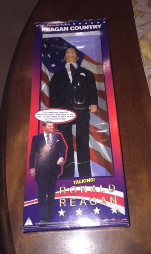 12" Toy Presidents Talking Ronald Reagan Doll Figure In Original Box ...