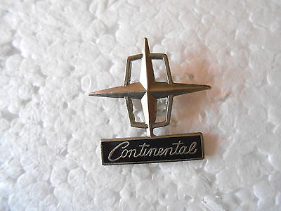 Vintage Lincoln Continental Automobile Enamel Emblem Lapel Pin ...