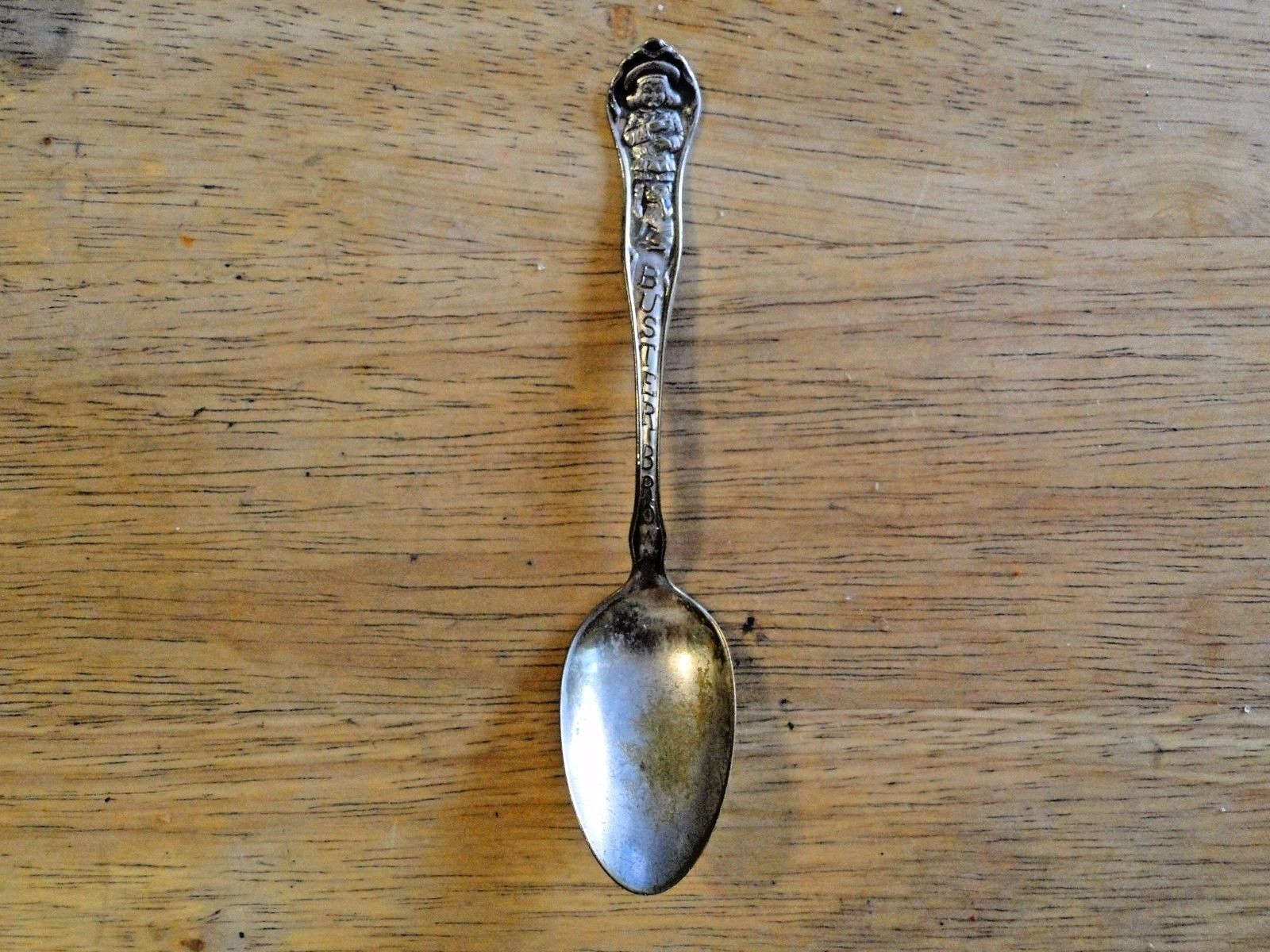 Vintage Buster Brown Advertising Spoon Childs Set Utensils -- Antique ...