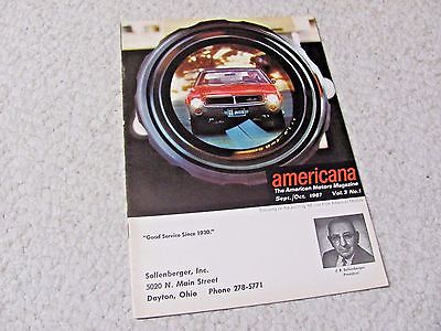 1967 AMERICANA (AMC) MAGAZINE....rare -- Antique Price Guide Details Page