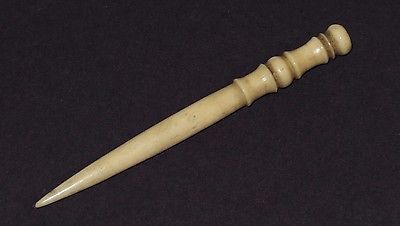 NICE 18TH CENTURY SAILOR MADE AWL BODKIN -- Antique Price Guide Details ...