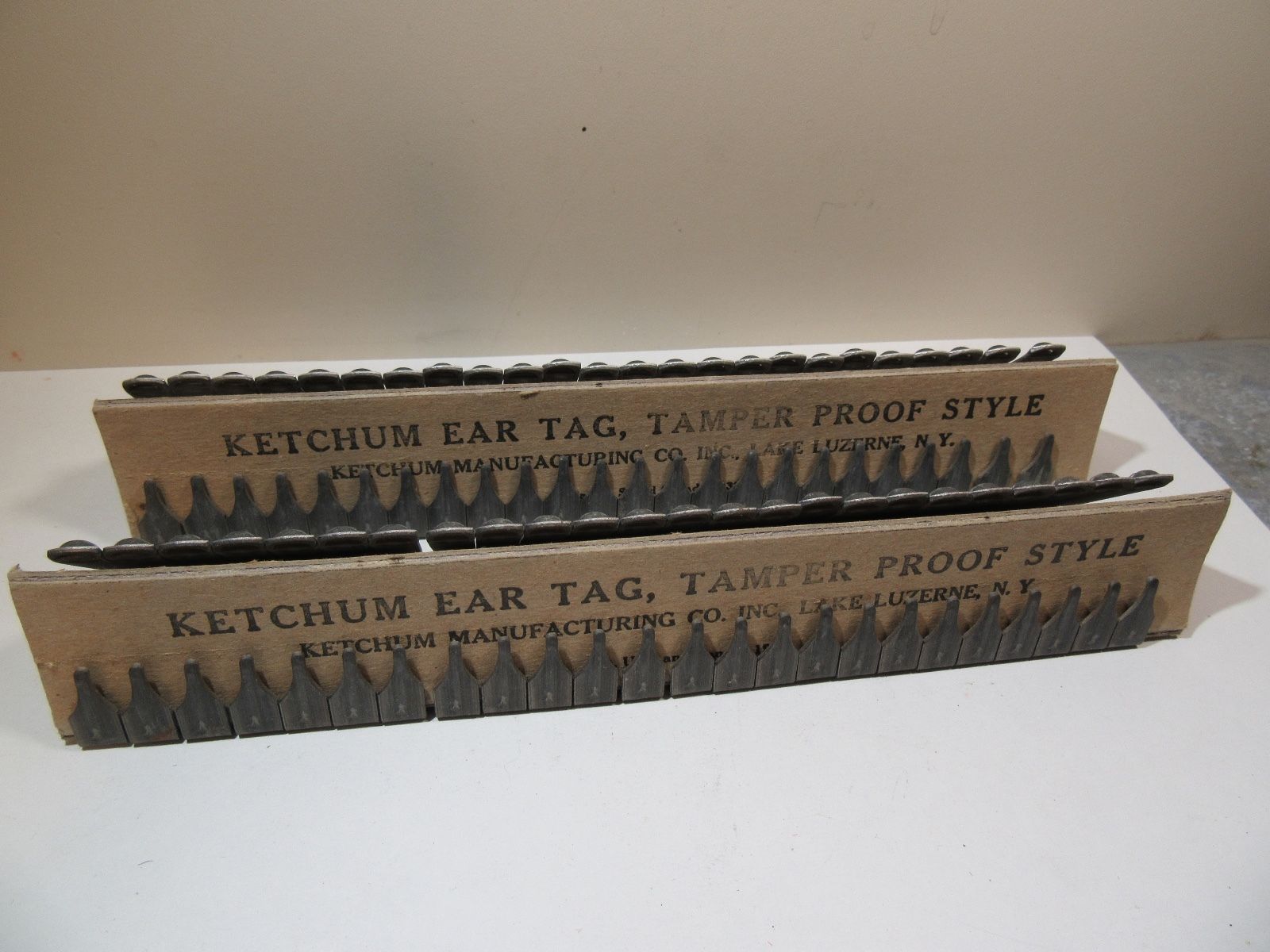 Vintage Farming Ketchum Ear Tags UNUSED Tamper Proof -- Antique Price ...