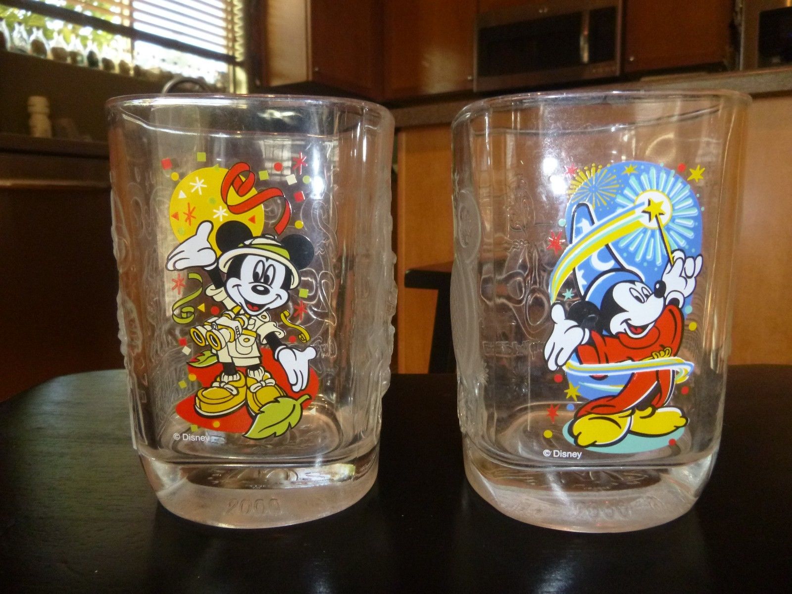 Lot Of 2 Walt Disney 12 Oz Drinking Glasses From McDonald s Lot Of 2 Walt Disney 12 Oz Drinking Glasses From McDonald s