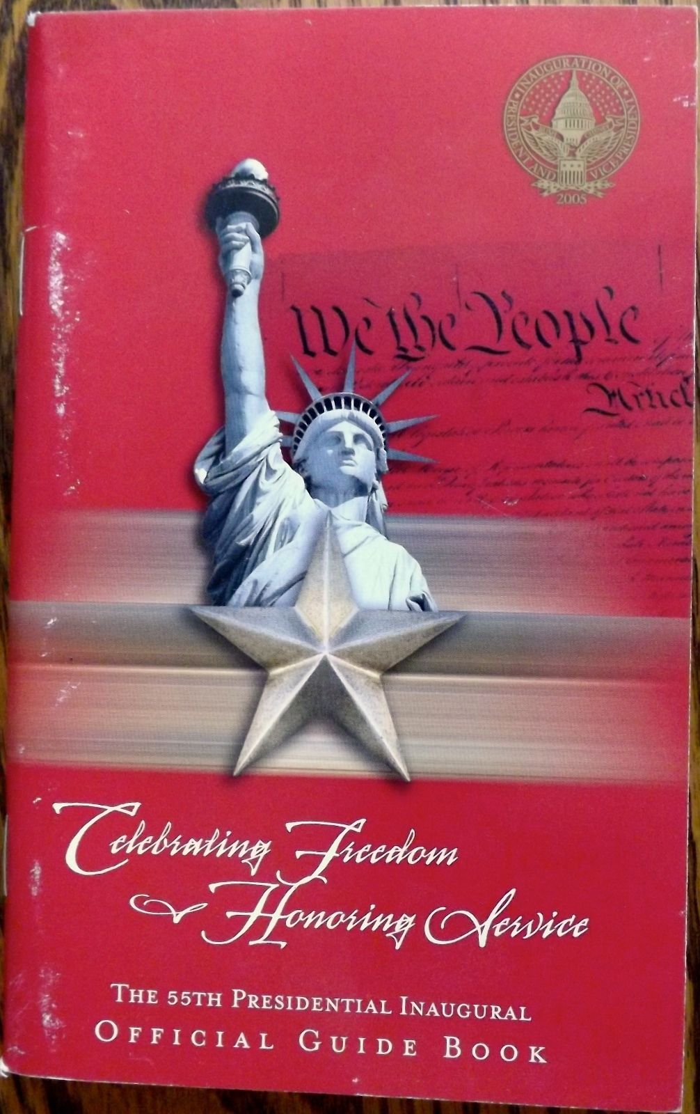 55th Presidential Inaugural Official Guide Book-George W. Bush-EXC ...
