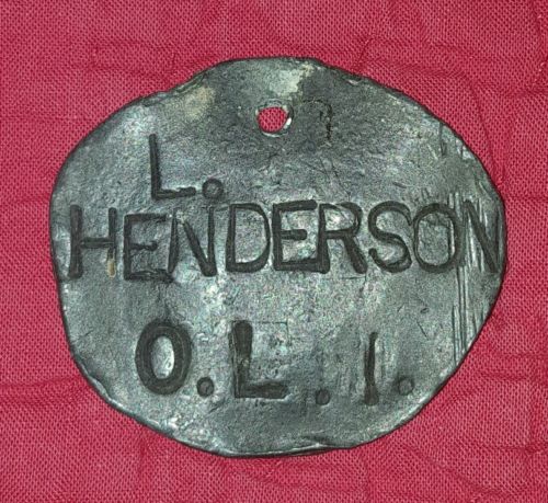 Civil War Confederate Reenactor Oglethorpe Light Infantry Dog Tag ... Civil War Confederate Reenactor Oglethorpe Light Infantry Dog Tag ...