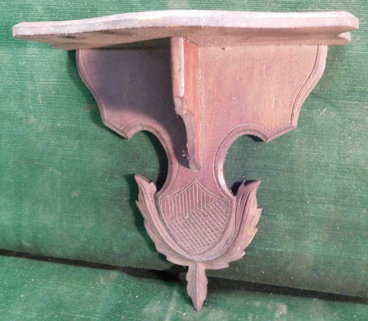 Antique 1880s Hand Carved ''Military Shield'' Victorian Wooden Wall ...