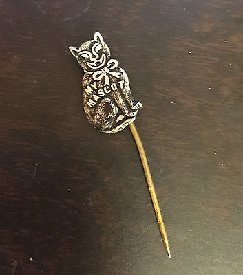 Antique Victorian Cat Pin, late 1800''s? Halloween Cat? Hat Pin? My ...