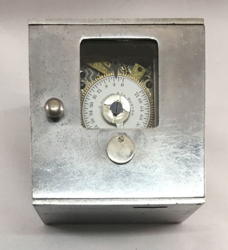 ANTIQUE E. HOWARD Marked Bank Vault Timer made for DIEBOLD. -- Antique ...