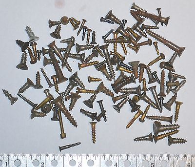 3 Ounces Antique Vintage American Mantle Clock Movement & Dial Mounting ...