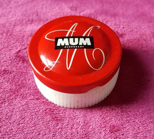 Vintage Mum Deodorant Metal Top Milk Glass Bristol Myers Co with ...