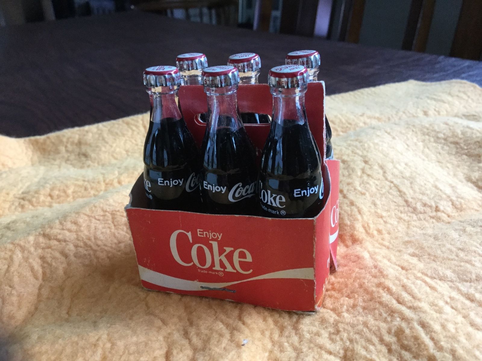Miniature Coke Bottles in a Six Pack -- Antique Price Guide Details Page