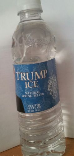 NY Limited Edition President Donald Trump Tower Ice Water Sealed Bottle ...