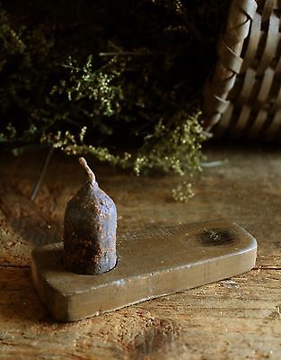 Primitive Early Lighting Inspired Make-Do Wooden Candle Paddle w/Nub ...